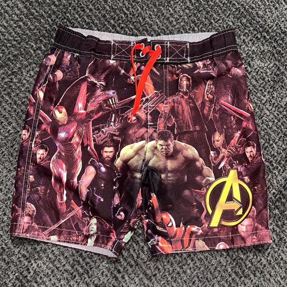 Marvel | Swim | Marvel Avengers Boys Swim Trunks | Poshmark